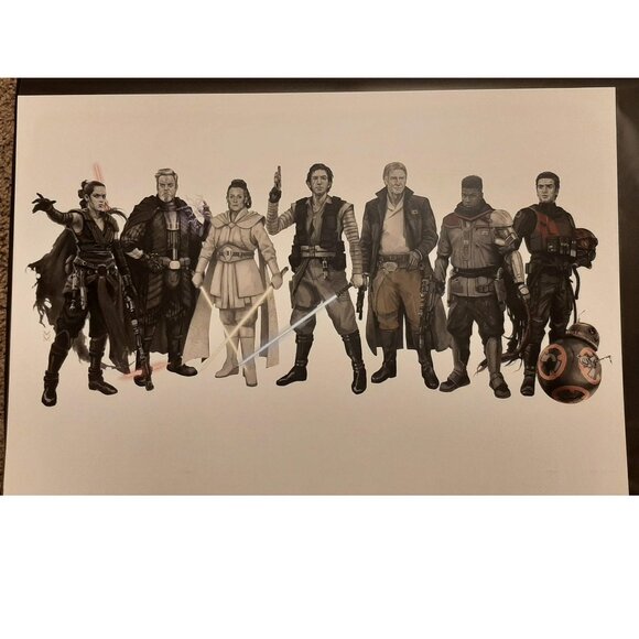 Art | Star Wars Sequels Art Print | Poshmark